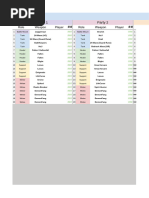 MCD Ancient Hunt Community Spreadsheet (ENGLISH) | PDF | Tools