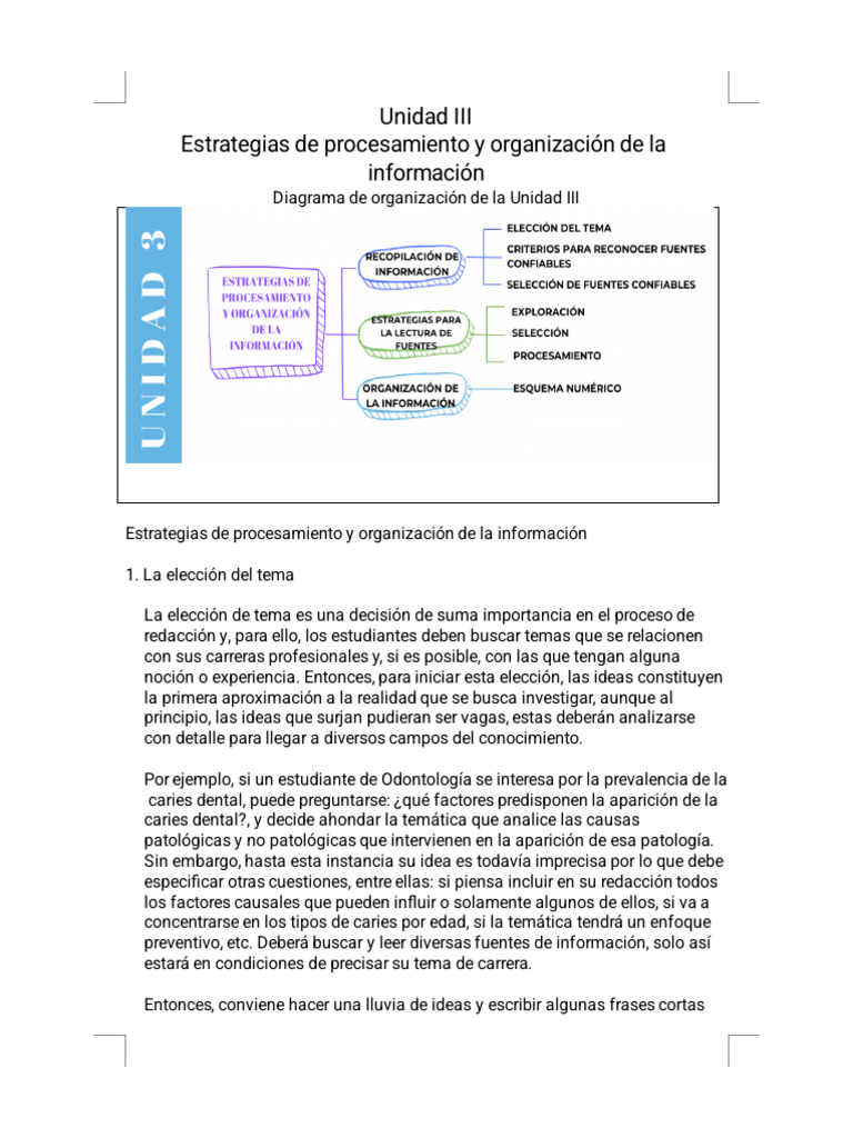 Manual de Comprensión y Producción de Textos 2 (Unidad 3) Imprimir ...