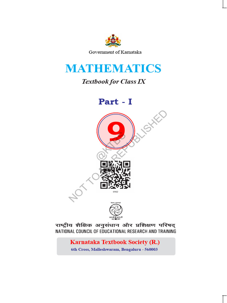 9th Maths - Part 1 | PDF | Numbers | Rational Number