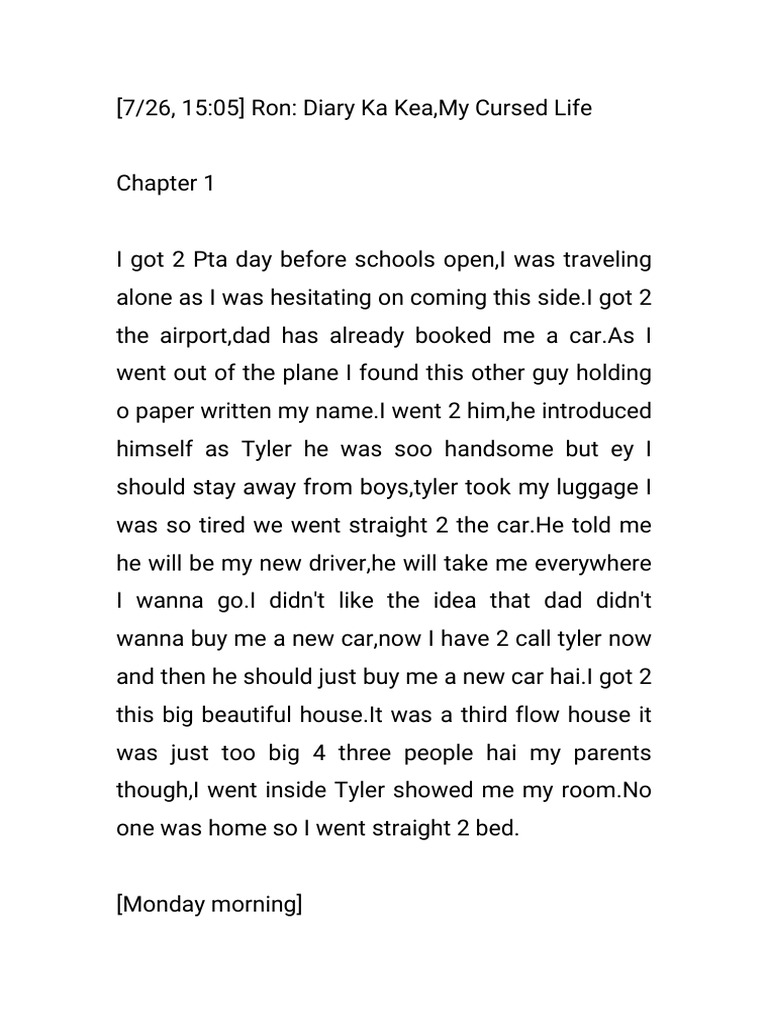 My Cursed Life: A New Beginning | PDF