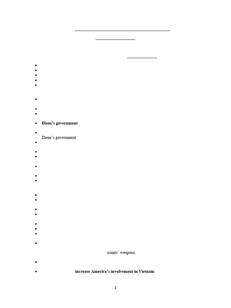 Grade 12 History Essays 2021-2023 | PDF | Vietnam War | Viet Cong