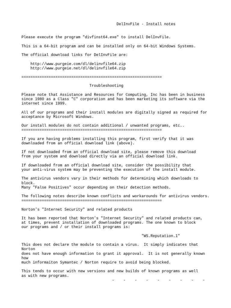 Install-Notes | PDF | Antivirus Software | Cybercrime