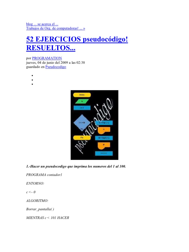 Ejercicios De Pseudocodigos Estructura De Datos De Matriz