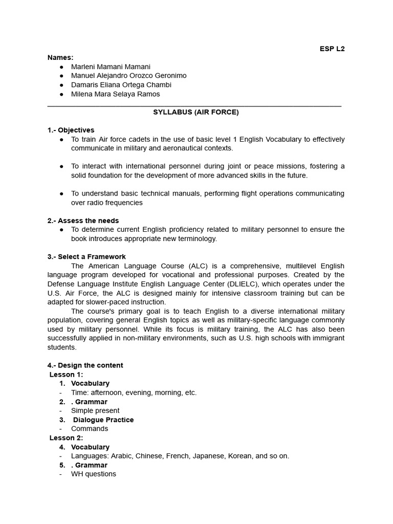 ESP-SYLLABUS | PDF | Human Communication | Learning ESP-SYLLABUS | PDF | Human Communication | Learning