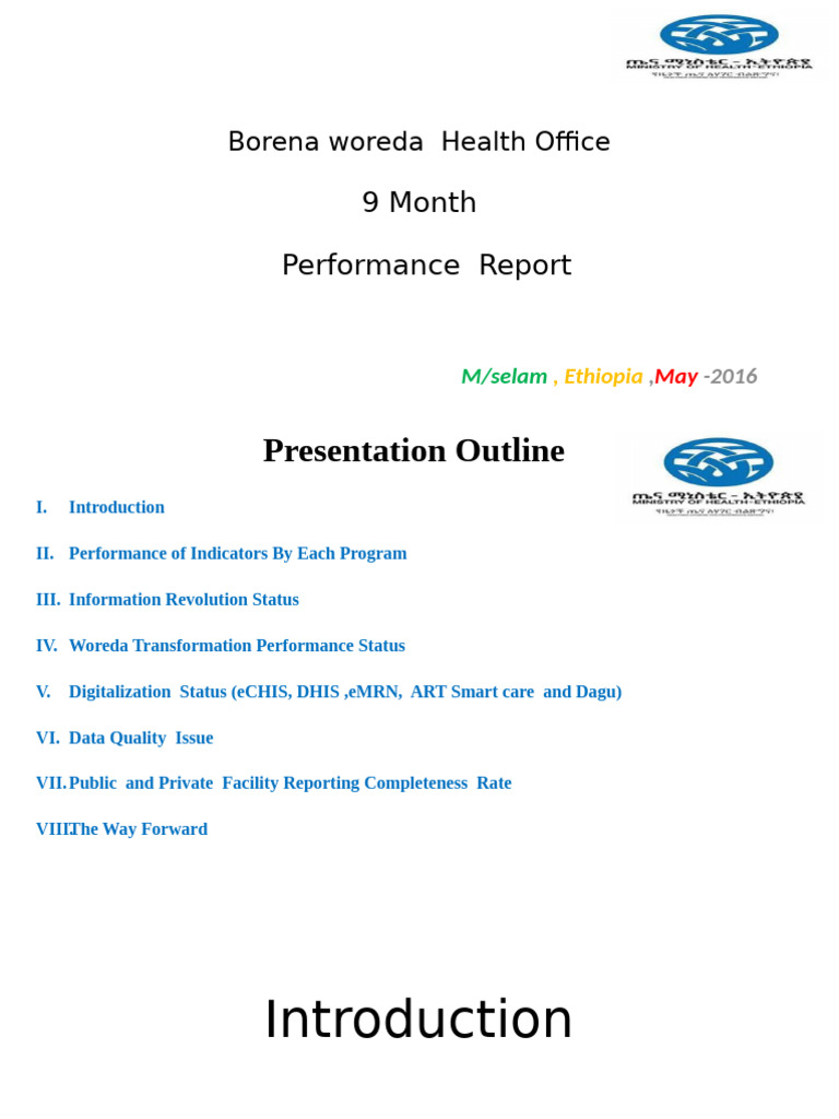 9 Month Performance Presentation | PDF | Pharmacy | Health Care