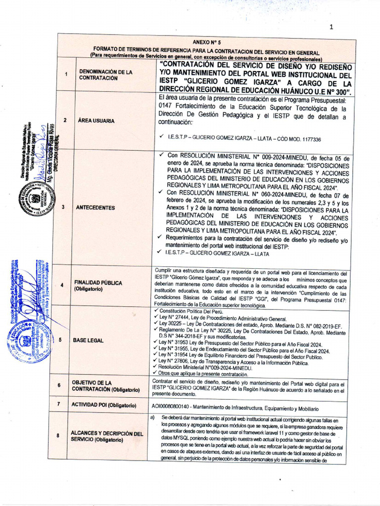 TDR Del Portal Web | PDF