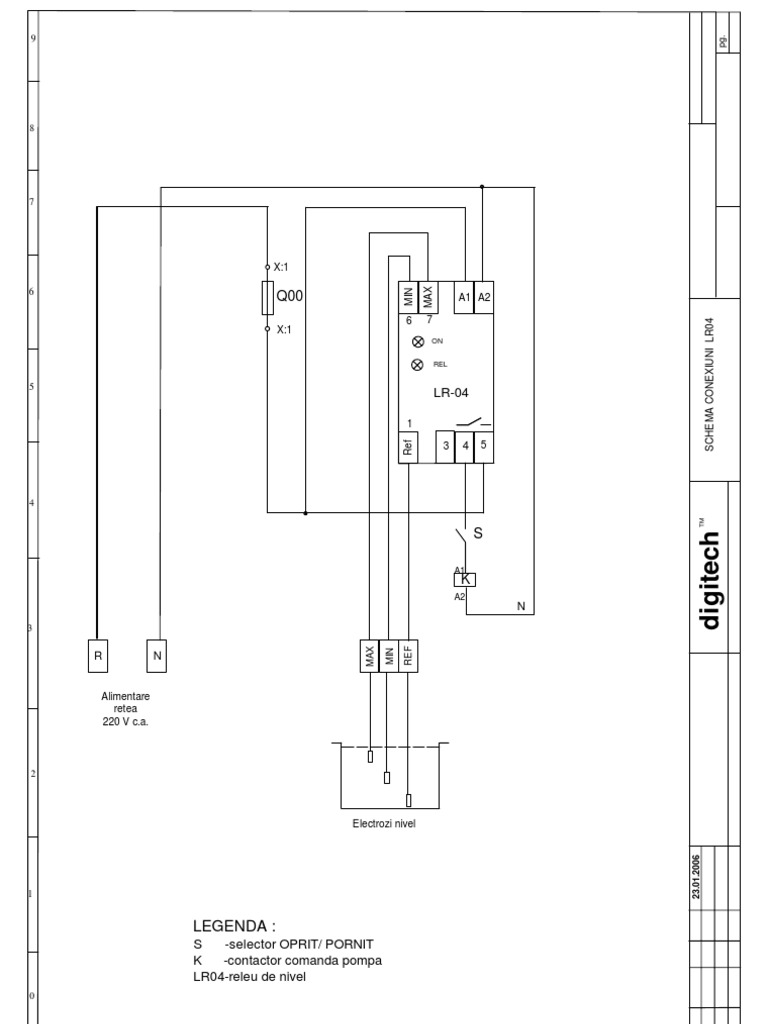 Esquema de Conexiones LR04 | PDF