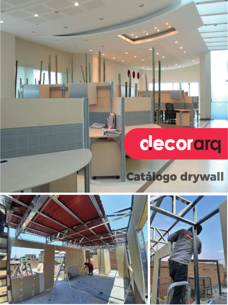 Catálogo de Materiales para Drywall | PDF