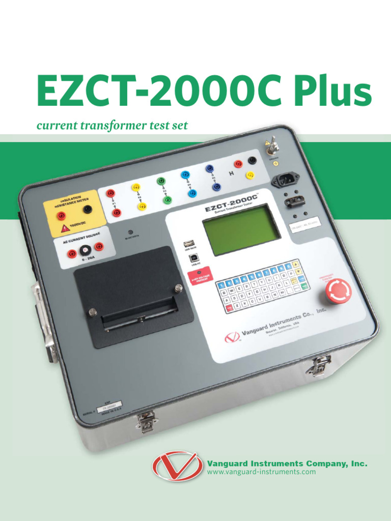 VAN-ezct-2000c | PDF | Transformer | Computer Engineering