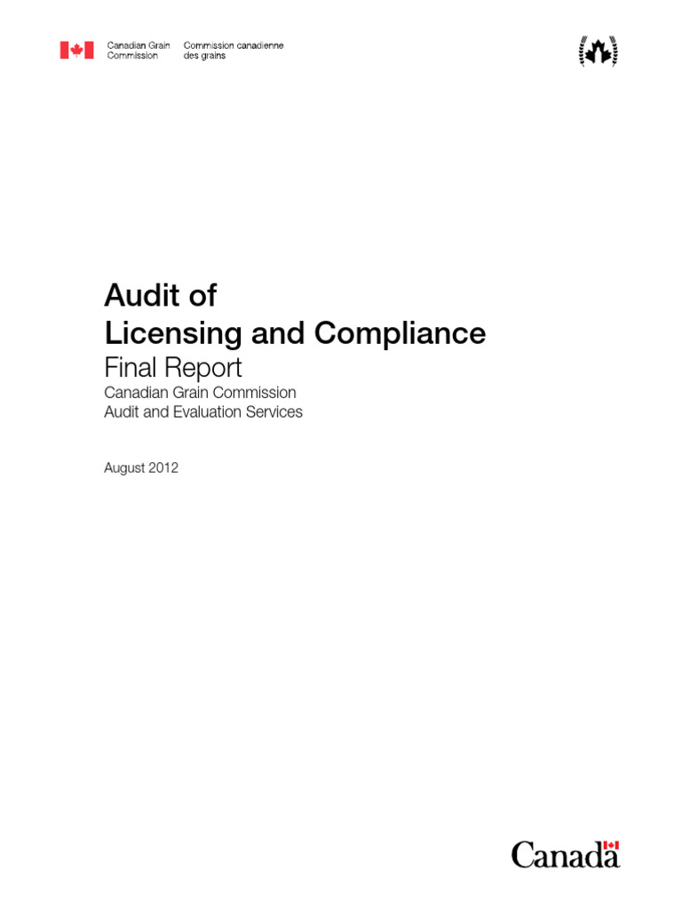 Audit Licensing Compliance | PDF | License | Audit
