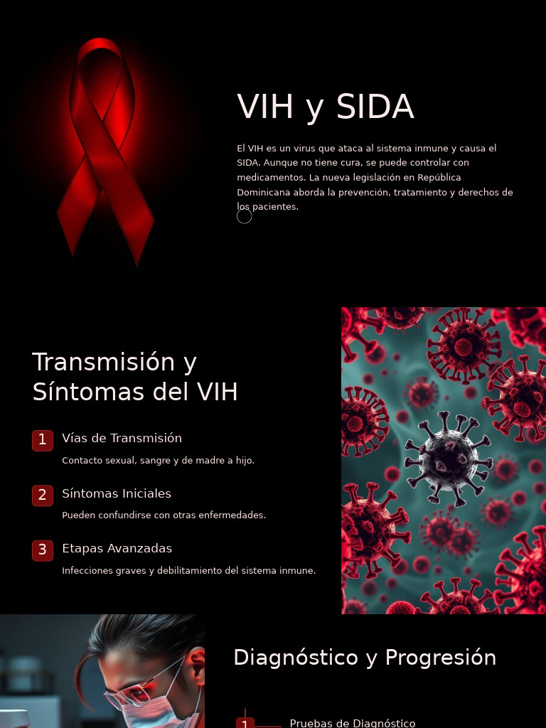 VIH y SIDA: Prevención y Derechos en RD | PDF