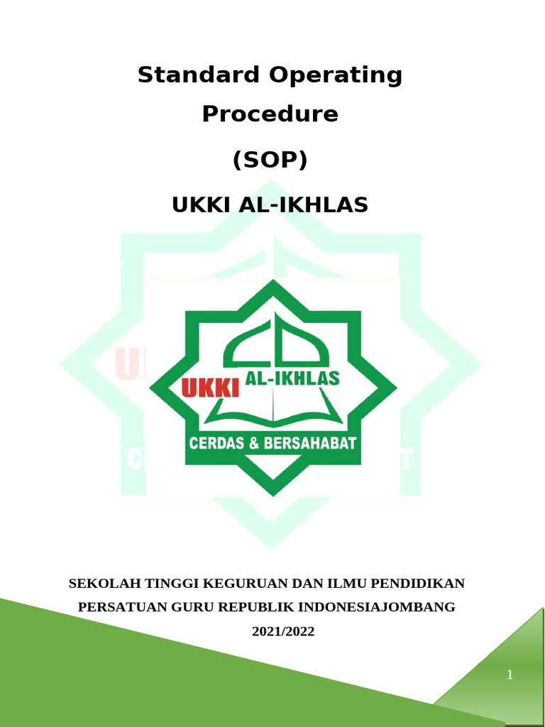 Sop Ukki 2022-2023 | PDF