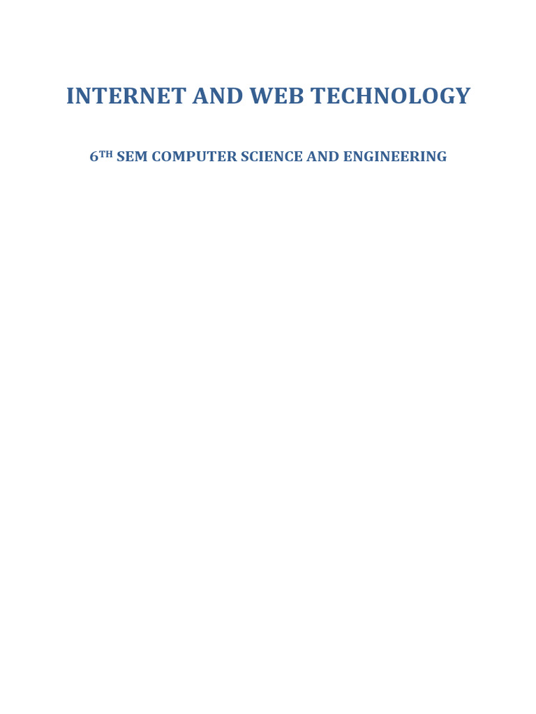 2 Iwt | PDF | Internet Protocols | Transmission Control Protocol