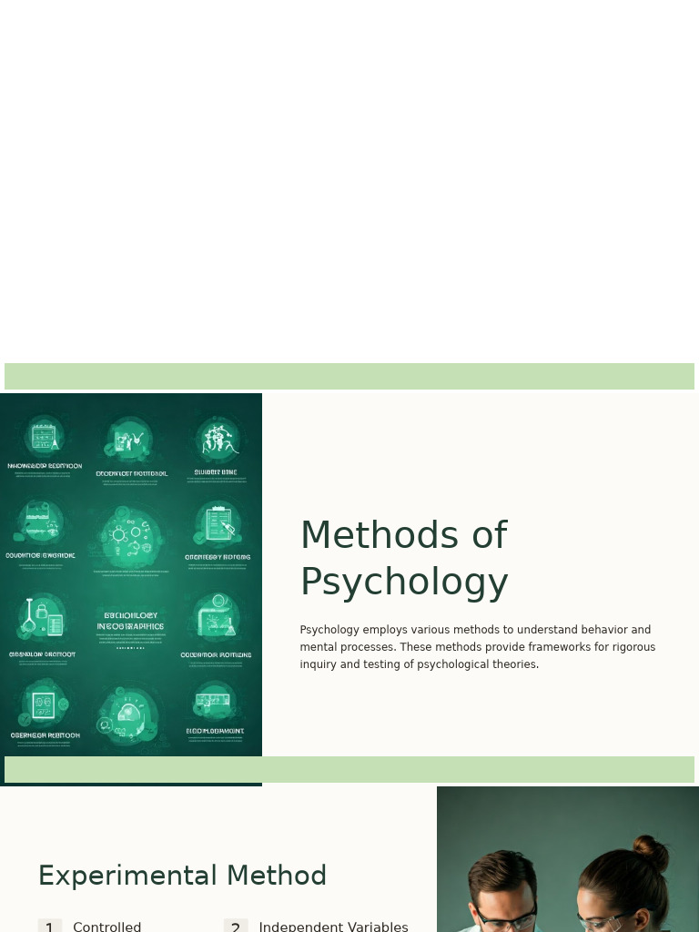 Psychology Research Methods Explained | PDF | Career & Growth