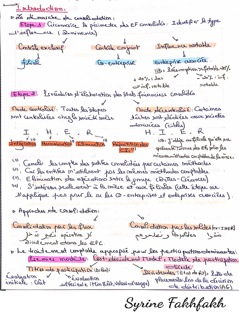 Résumé Introduction Consolidation | PDF Résumé Introduction Consolidation | PDF