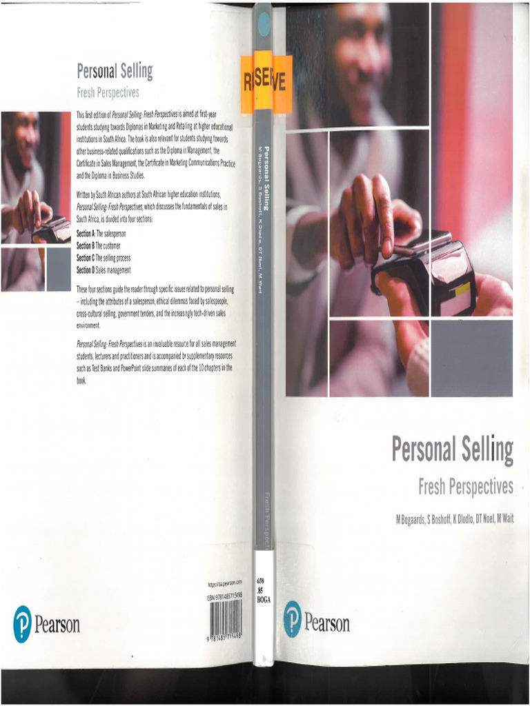 Personal Selling Textbook | PDF