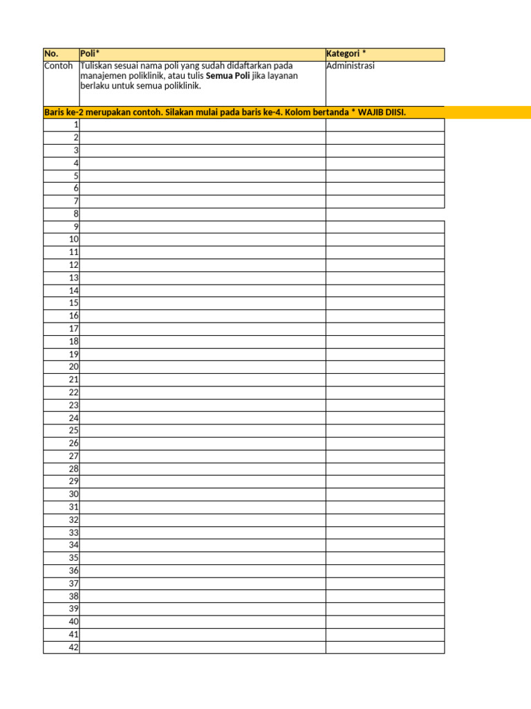 Template Data Tarif Kimia Farma Pdf