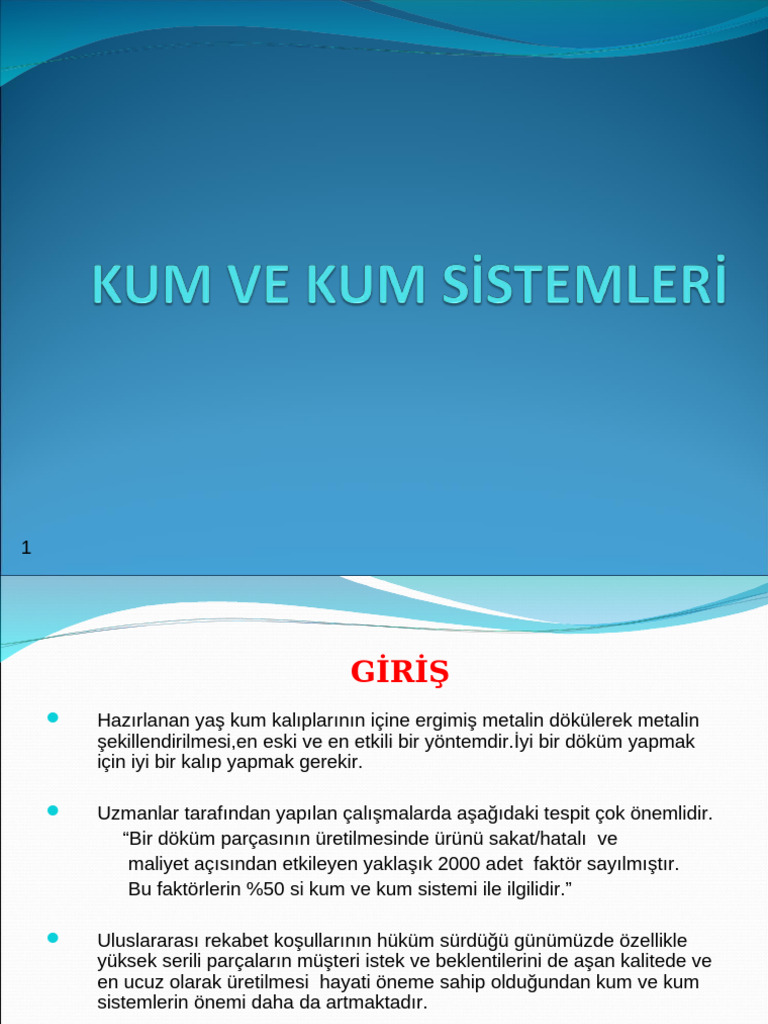 Amcol Kum Eği̇ti̇mi̇ | PDF