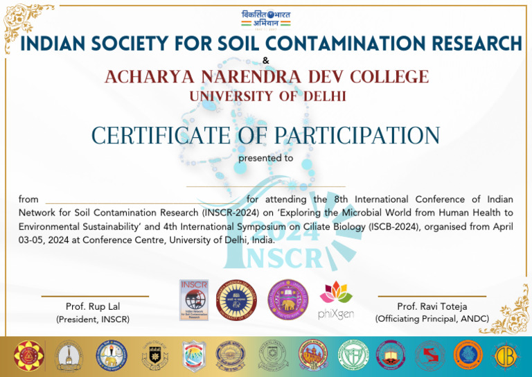 attendee-INSCR-2024 Certificate | PDF | Art