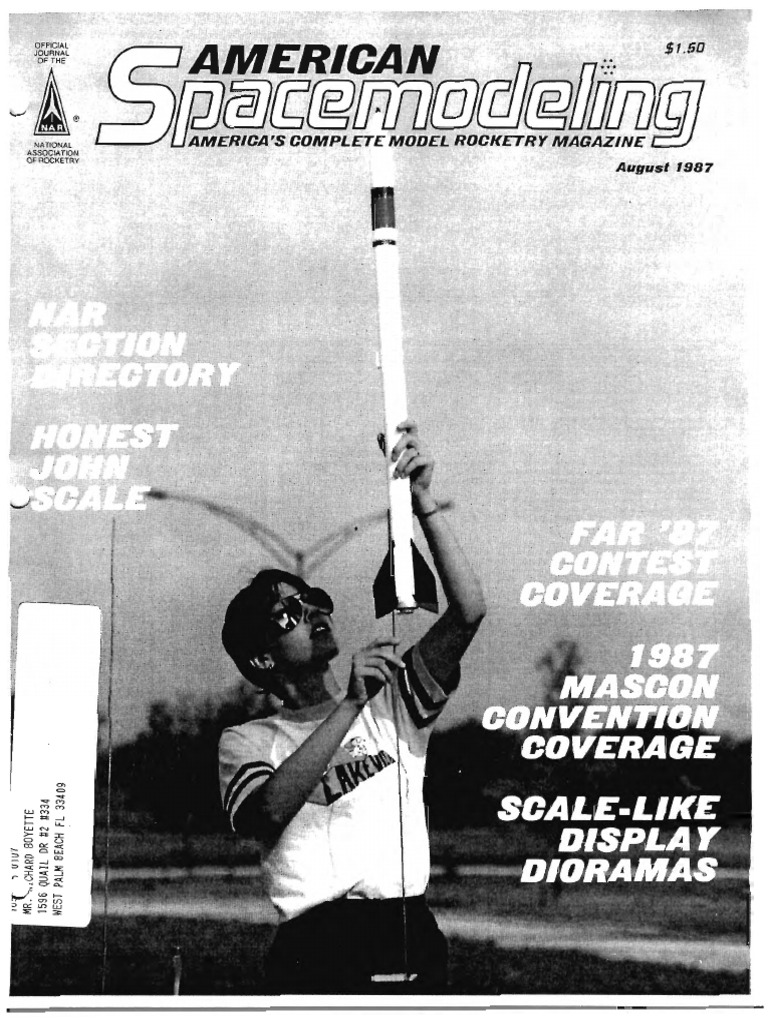 American Spacemodeling 8.1987 | PDF