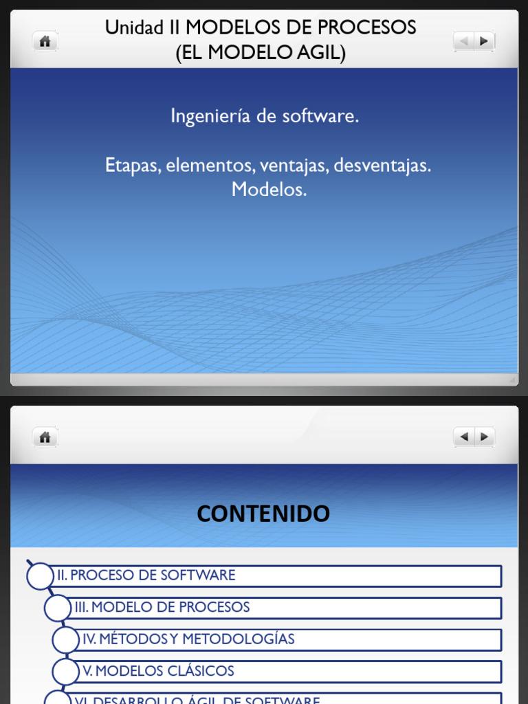 Unidad 2 Del Proceso de SW al Modelo Agil de ING SW (1) | PDF | Software | Ingeniería de software