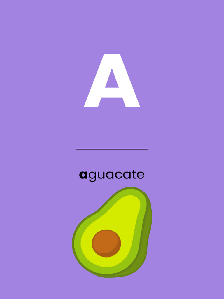 Flashcards Abecedario | PDF