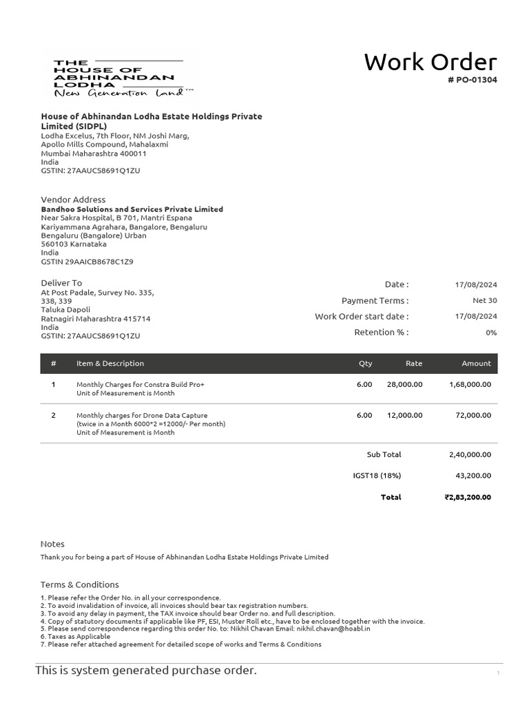 HOABL- Work Order | PDF | Government Finances | Taxes