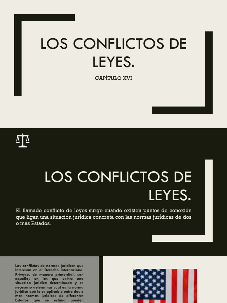 Unidad 4 I. Los conflictos de leyes | PDF | Ley internacional | Estado (política)