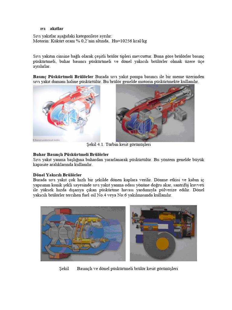 4 - SIVI YAKITLAR Ve BRULORLER | PDF
