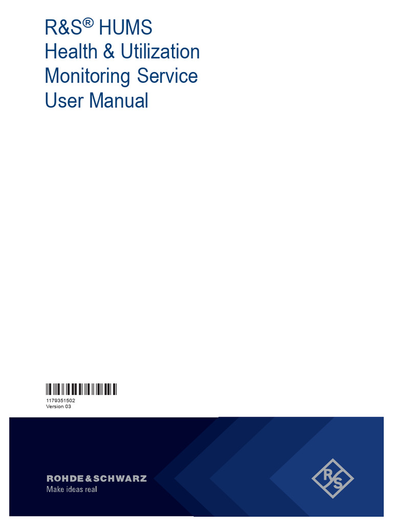 HUMS UserManual en 03 | PDF | World Wide Web | Internet & Web