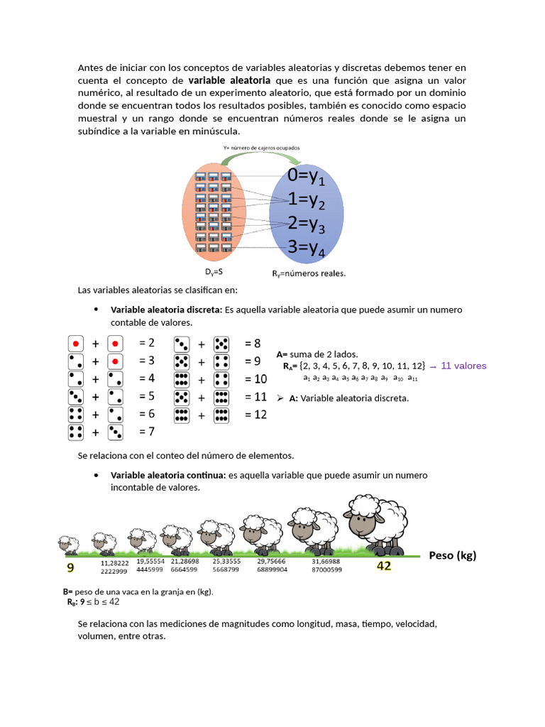 Discreta Pdf Variable Aleatoria Valor Esperado 2619