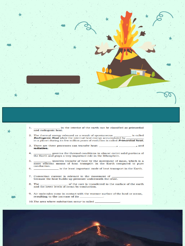 Magmatism and Volcanic Activity Quiz | PDF | Magma | Volcanism