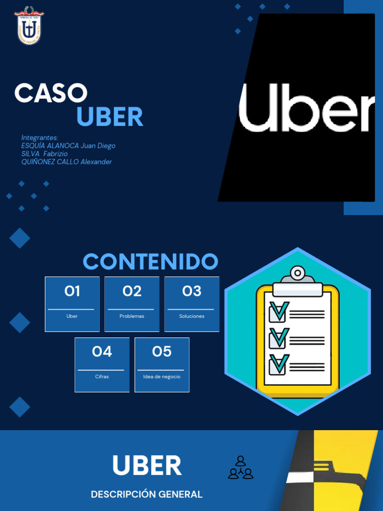 Caso Uber Grupo 4 | PDF | Negocios | Tecnología