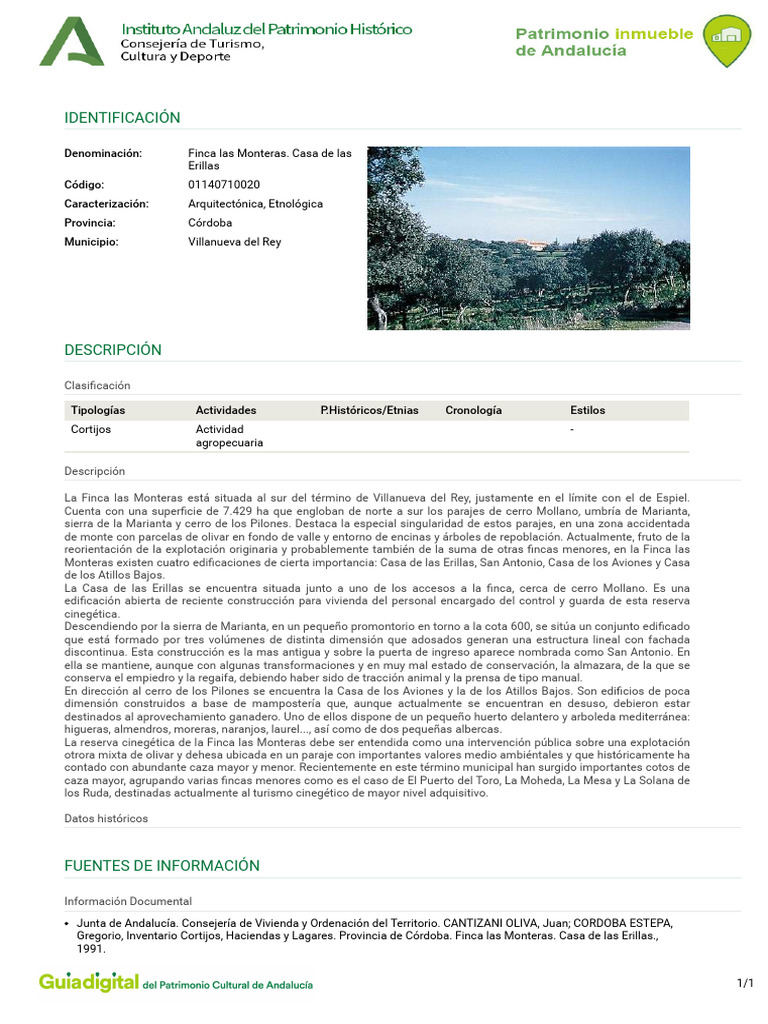 Ficha Inmueble 171250 | PDF