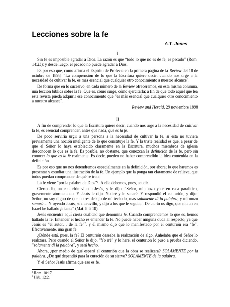 Comprendiendo la Fe Cristiana | PDF | Jesús | Creencia religiosa y doctrina