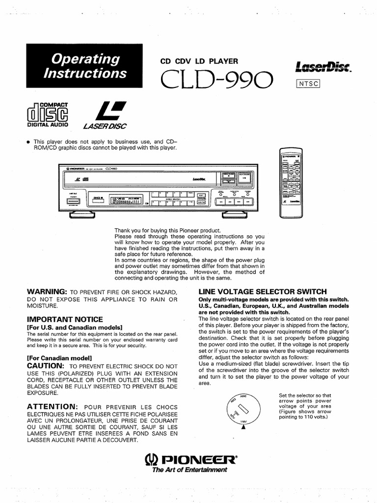 CLD 990 EN - Scan | PDF