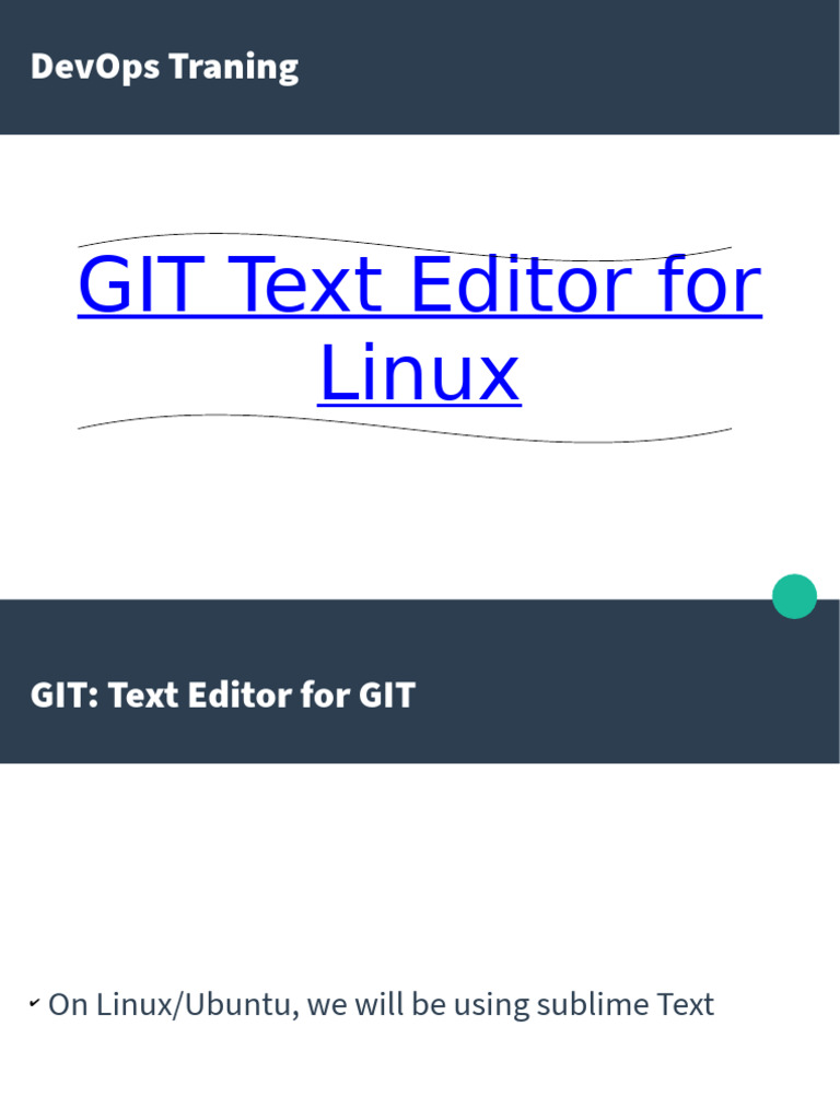 2 1 Linux Text Editor Pdf
