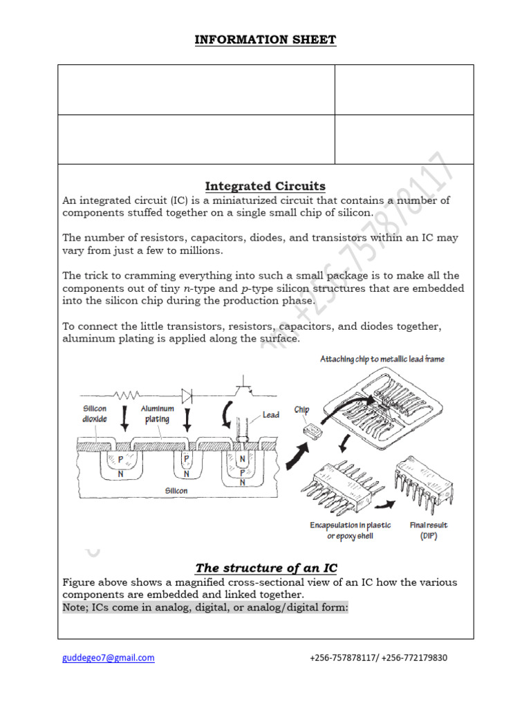 IC Electronics Geo | PDF | Integrated Circuit | Electronic Circuits