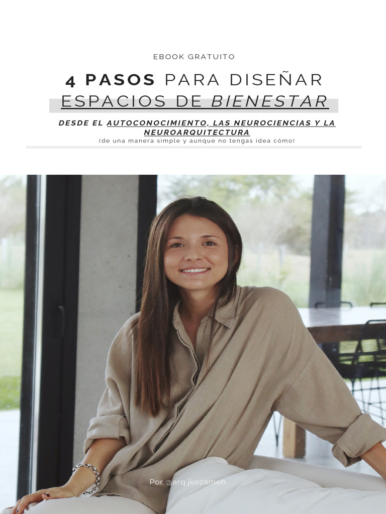 Ebook 4 Pasos Para Diseñar Espacios De Bienestar Pdf Las