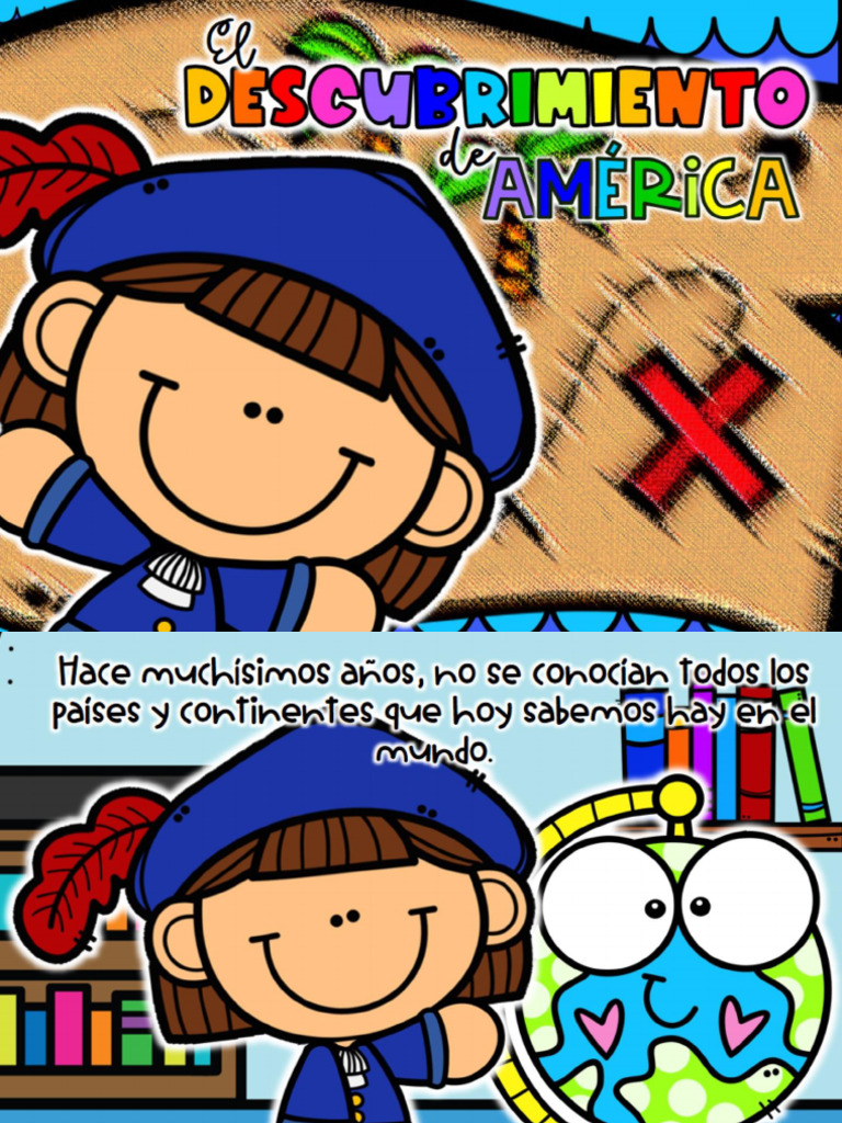 Cuento El Descubrimiento de America 22-23ab | PDF