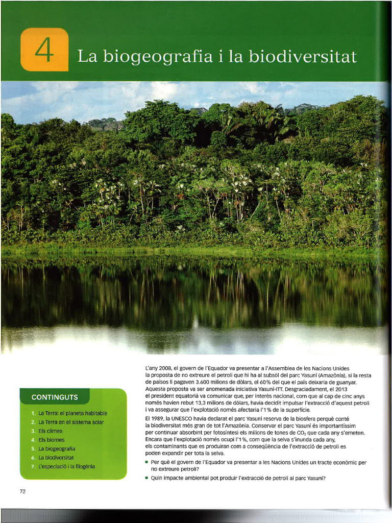 Biogeografia I Biodiversitat | PDF