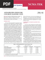 ASTM C90 Standard Specification For Loadbearing Concrete Masonry Units | PDF | Construction ...