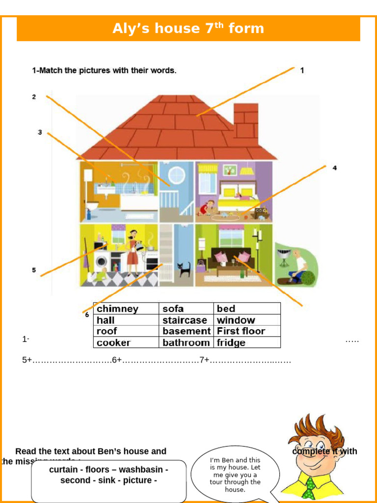 Aly's House 7 Form | PDF | Bathroom | Bedroom