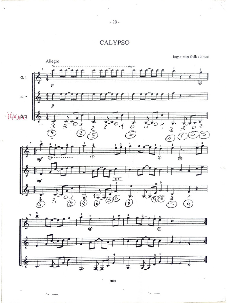 Calypso 3ch | PDF