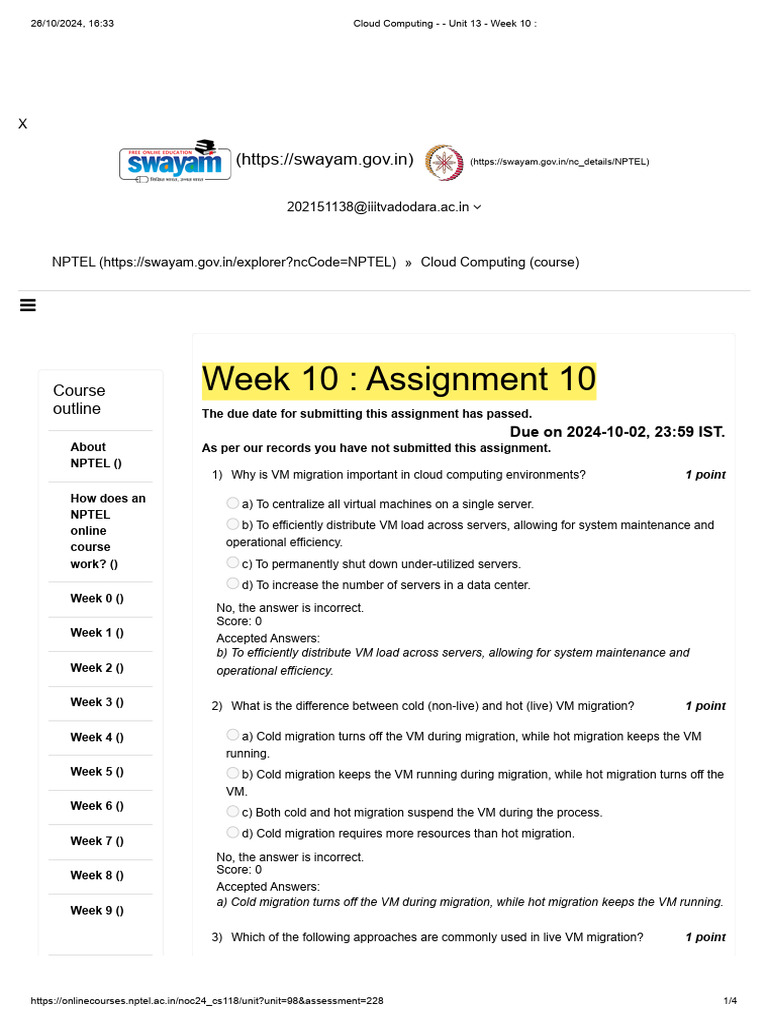 w10 | PDF | Virtual Machine | Operating System