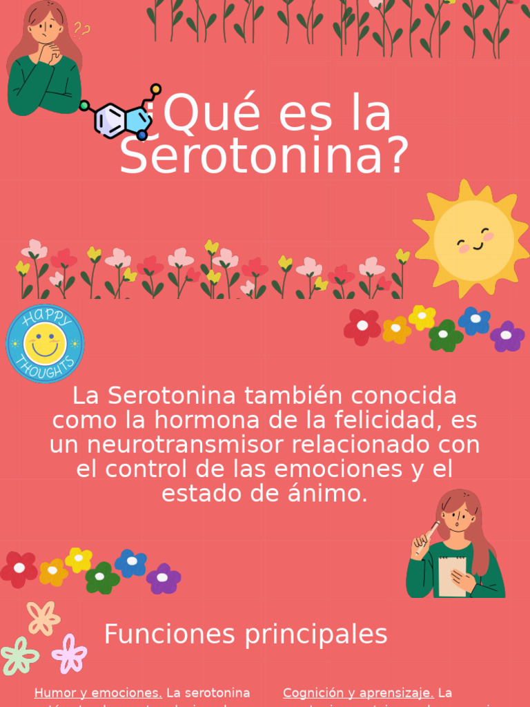 Funciones y beneficios de la serotonina | PDF