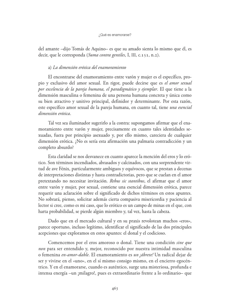 Enamoramiento y Eros: Un Análisis | PDF | Amor | Matrimonio