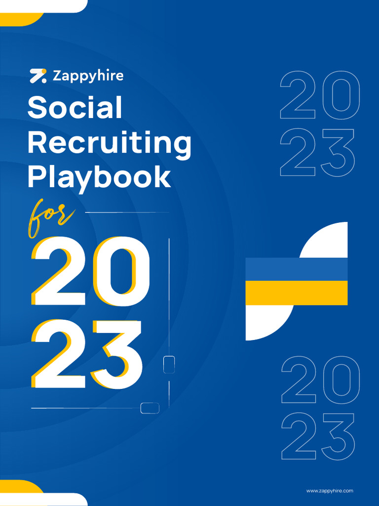 Social Recruiting Playbook 2023 | PDF | Recruitment | Social Media