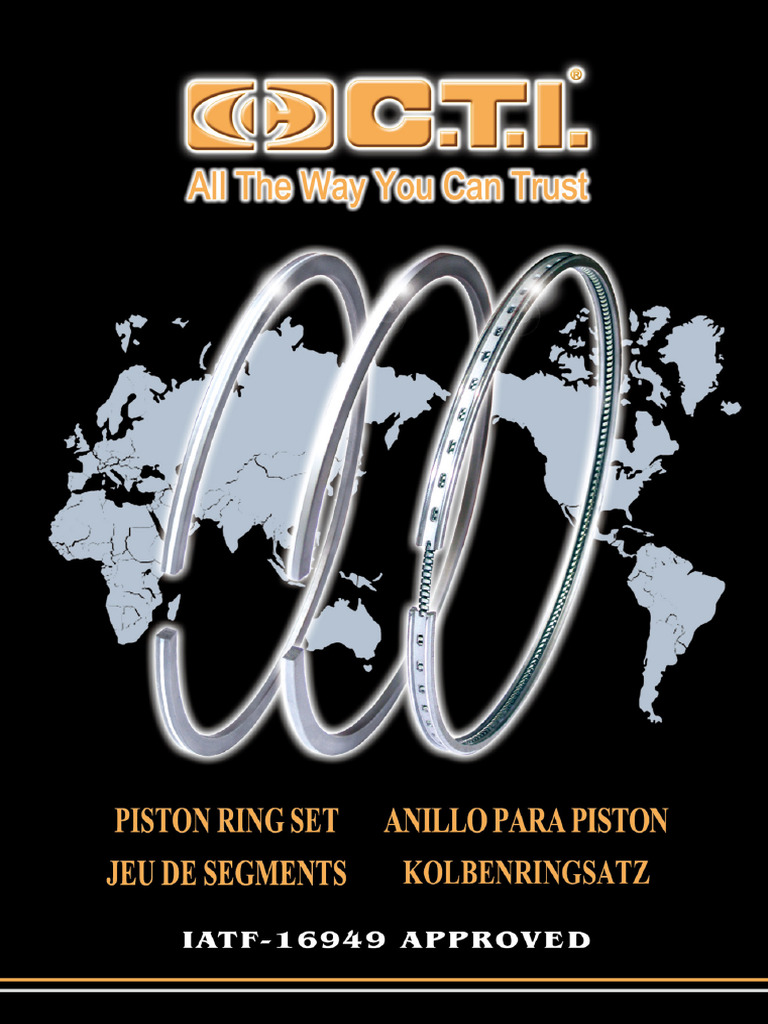 CTI ANILLOS DE PISTON | PDF | Engines | Automotive Industry