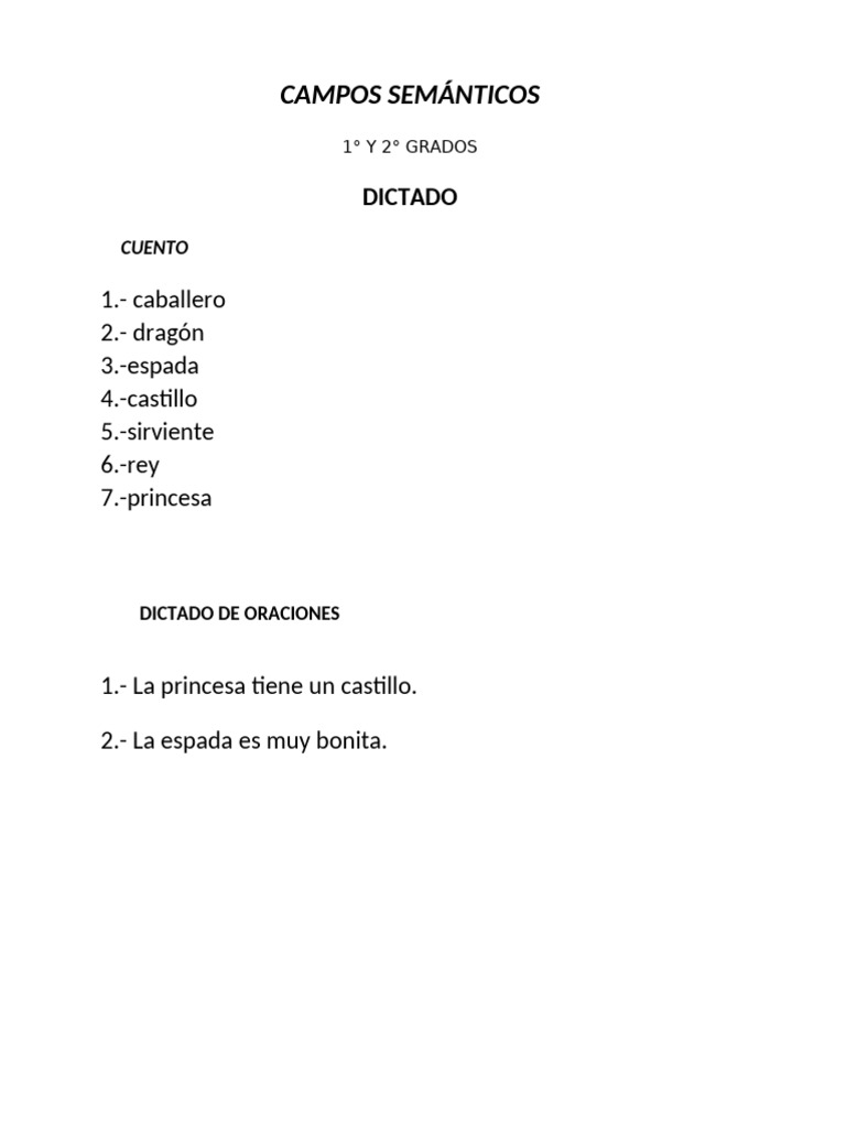 Dictados Con Patron Silabico | PDF | Sílaba